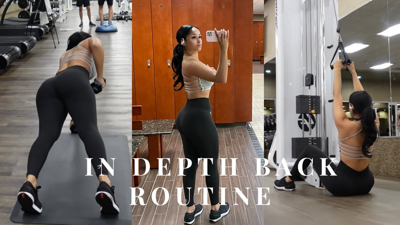 In Depth Back Routine | Talk through + Tips - YouTube