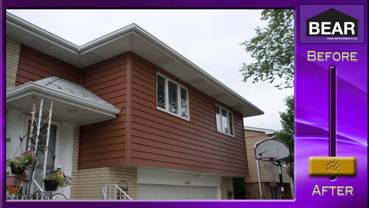 BEAR Siding- Before/After (House #01) - YouTube