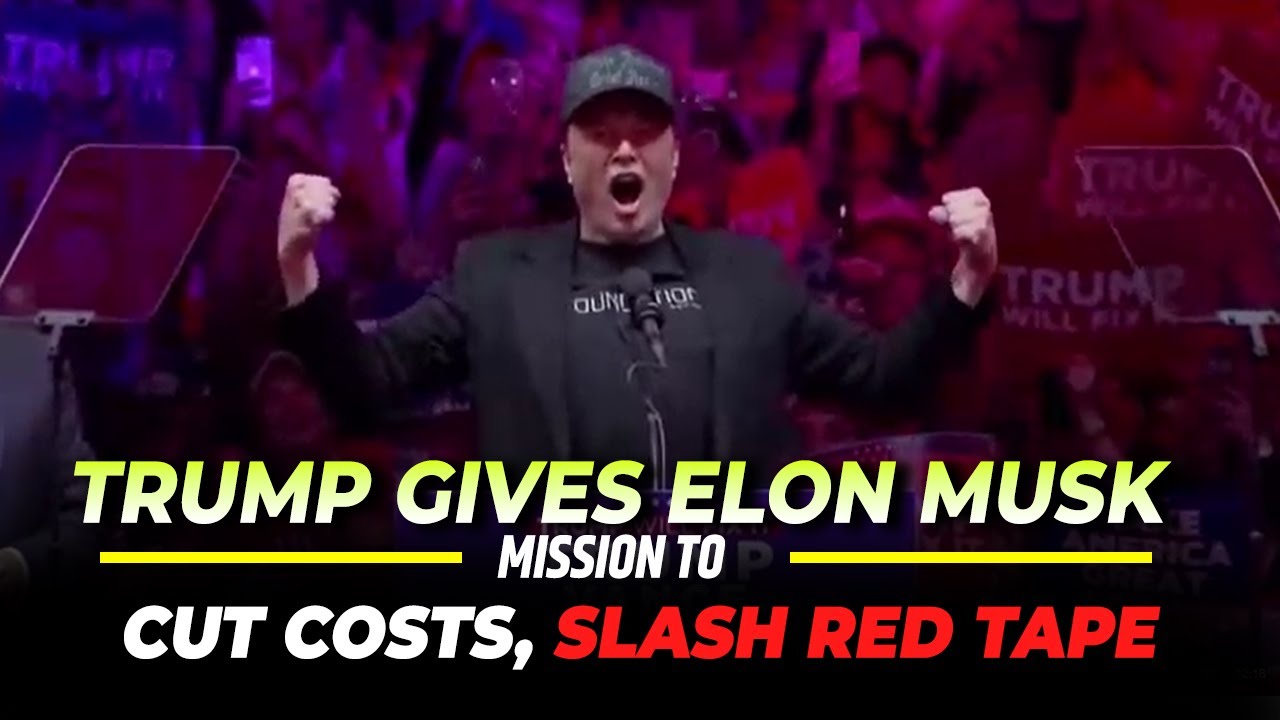 USA | DONALD TRUMP | ELON MUSK | Trump gives Elon Musk mission to cut ...