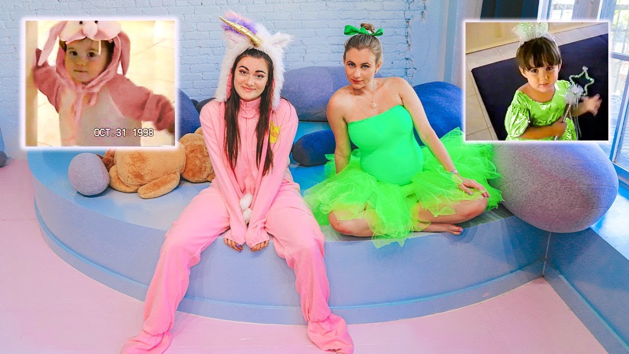 Recreating My Old Baby Videos | CloeCouture - YouTube