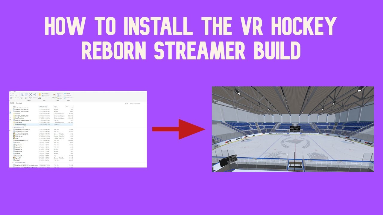 How to Install the VR Hockey Reborn Streamer Build - YouTube