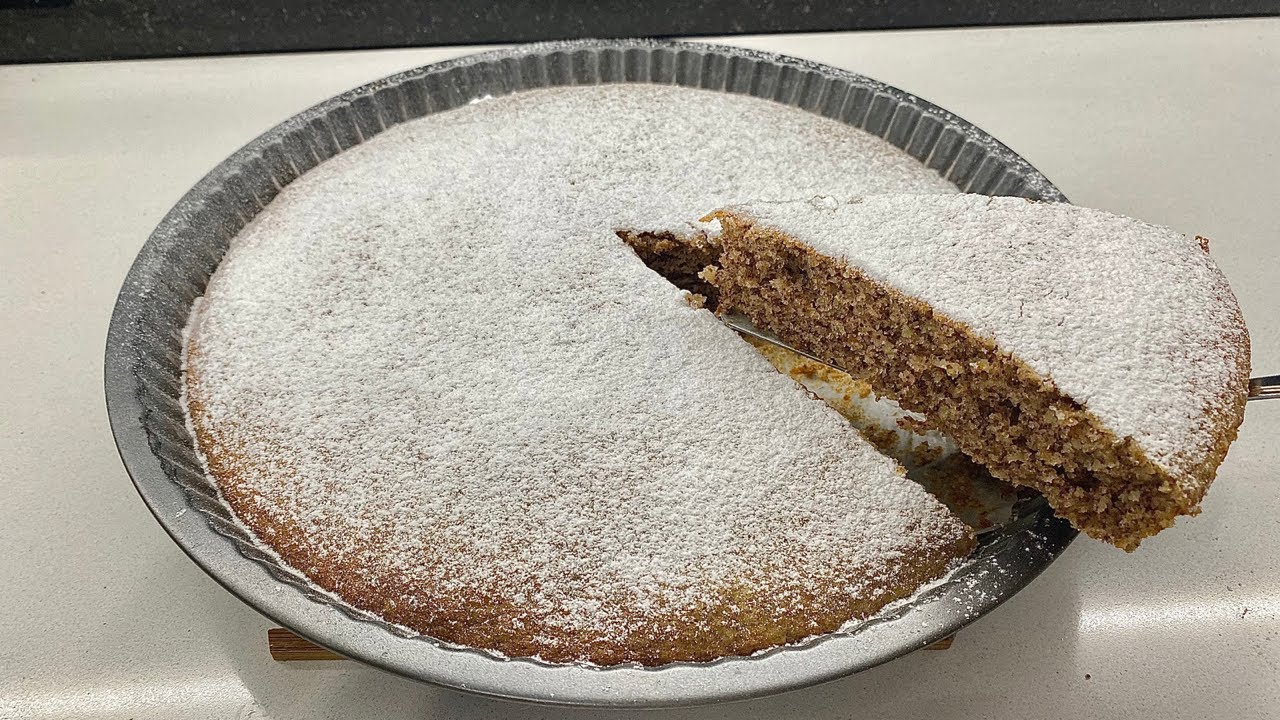 Kek me Arra me Pak Kalori | Healthy Walnut Cake - YouTube