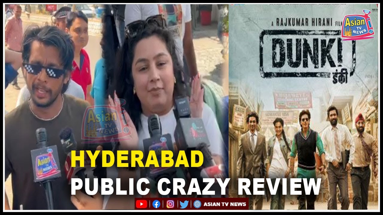 DUNKI Movie | First Day First Show | Public CRAZY Review | Shahrukh ...