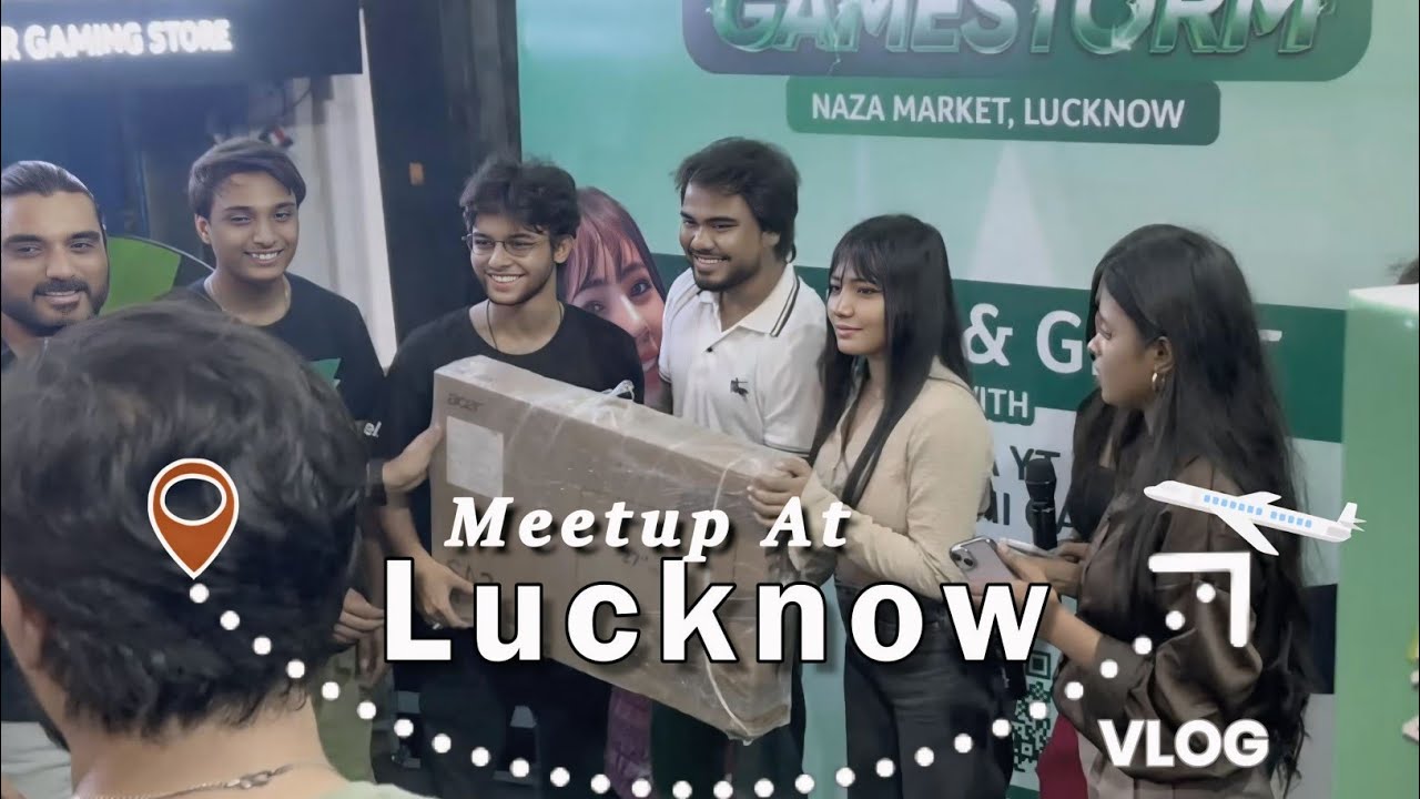 Funny Challenges At Lucknow Meetup | Acer Store @HusnaYT ...