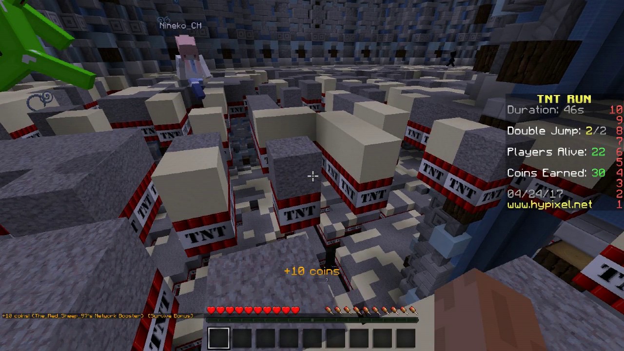 hypixel tnt run #1 - YouTube