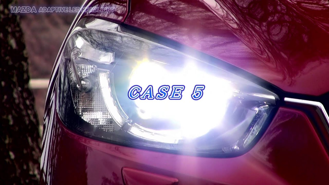 MAZDA Adaptive LED Headlights case1～5 （ALH事例集） - YouTube