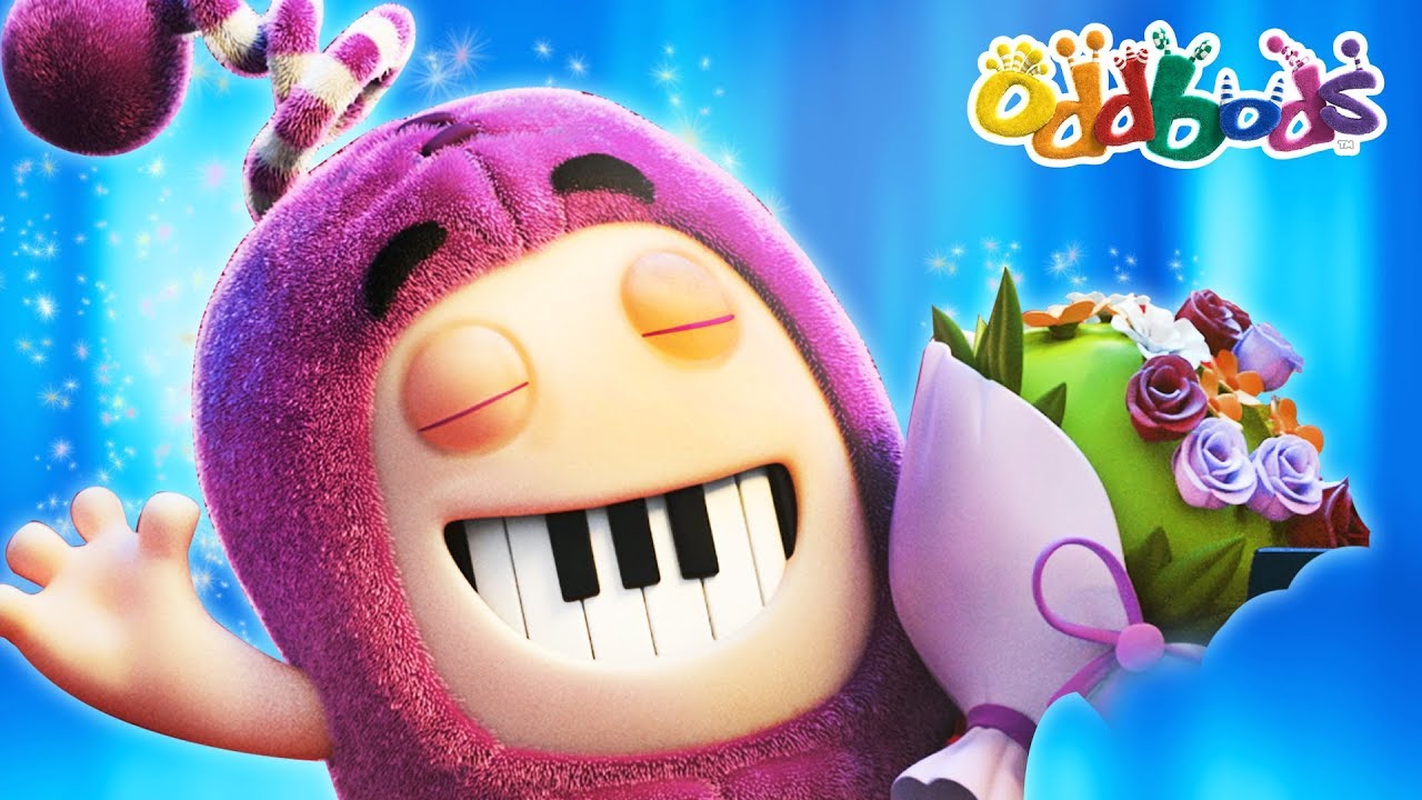 Oddbods | PECULIAR PIANO PERFORMANCE | Funny Cartoons For Kids - YouTube
