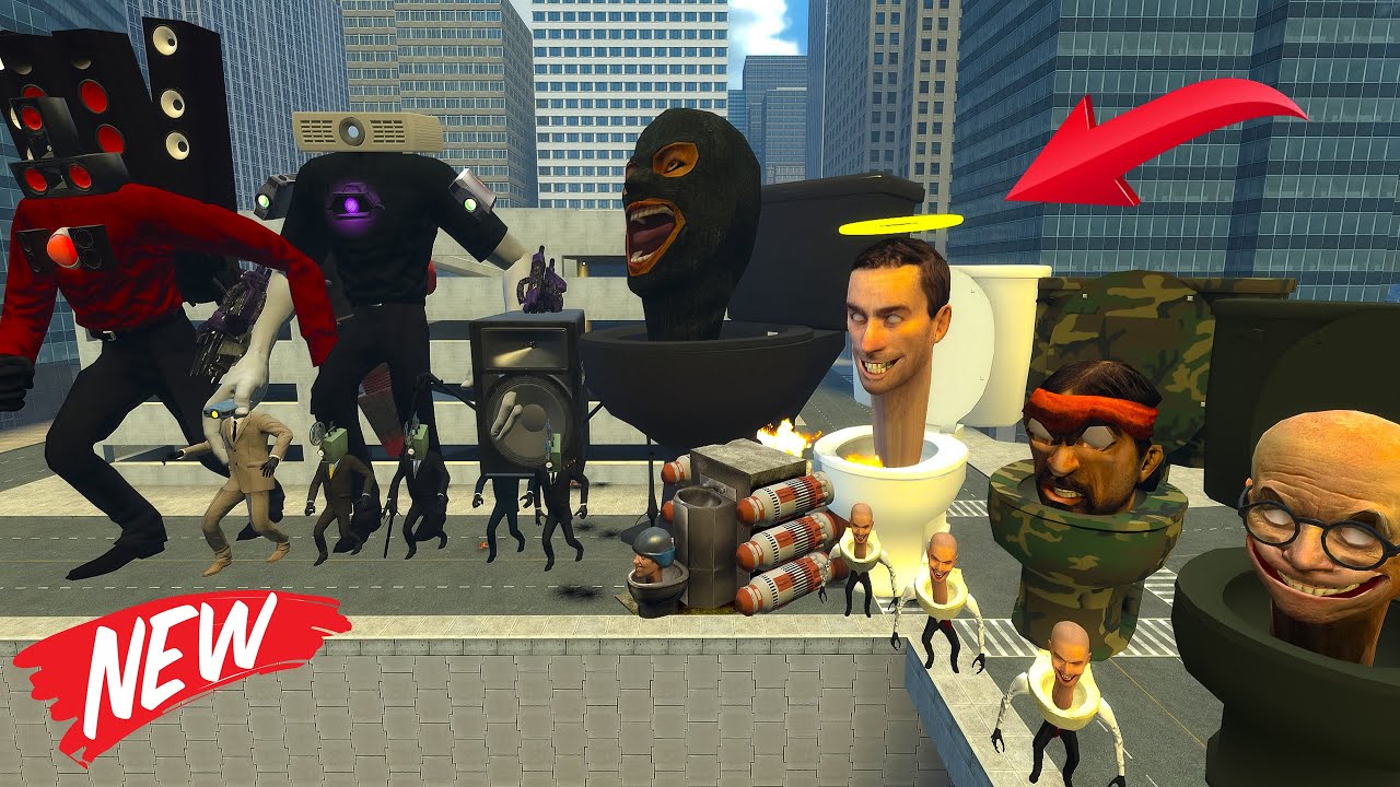 NEW MECHA PROJECTOR MAN AND CAMERA MAN BOSSES VS SKIBIDI TOILET BOSSES ...