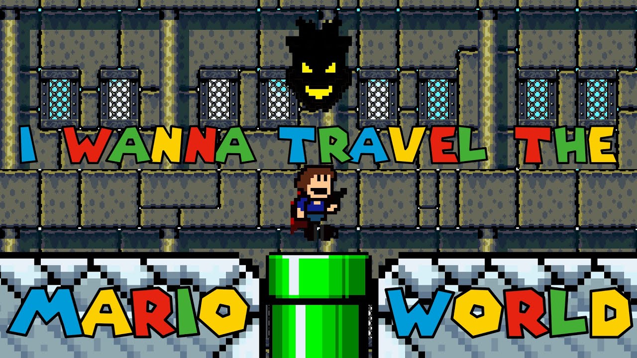 I Wanna Travel The Mario World - Full Playthrough - YouTube