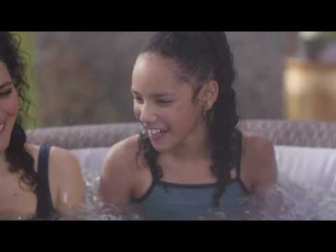St. Moritz by Bestway 5-7 Person Inflatable Heated Hot Tub on QVC