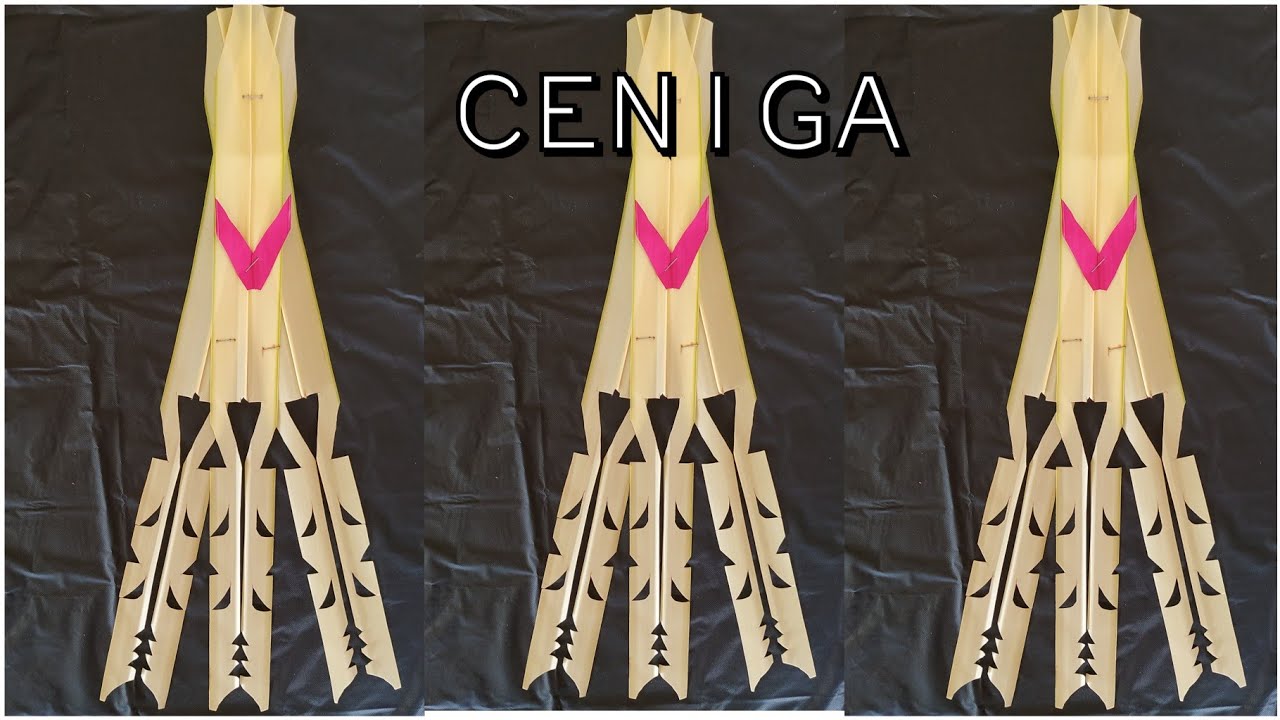 CARA MEMBUAT CENIGA SEDERHANA - YouTube