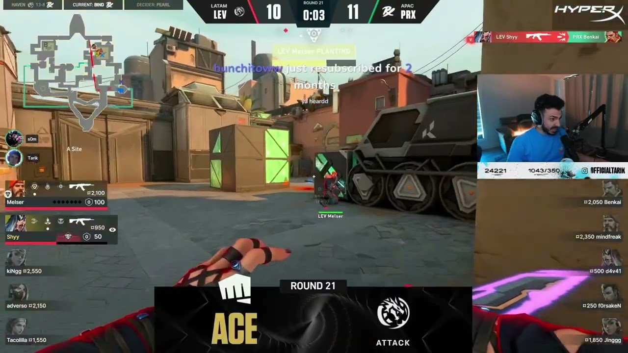 "Get LEV Shyy drug tested" - SEN Tarik | Valorant Champions 2022 - YouTube