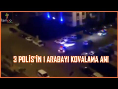 KAYSERİDE POLİSTEN KAÇAN ARAÇ - SANİYE SANİYE KOVALAMACA