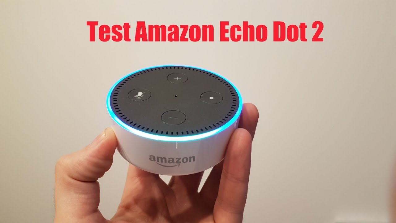 03 - Test Amazon Echo Dot 2 (Fr) - YouTube