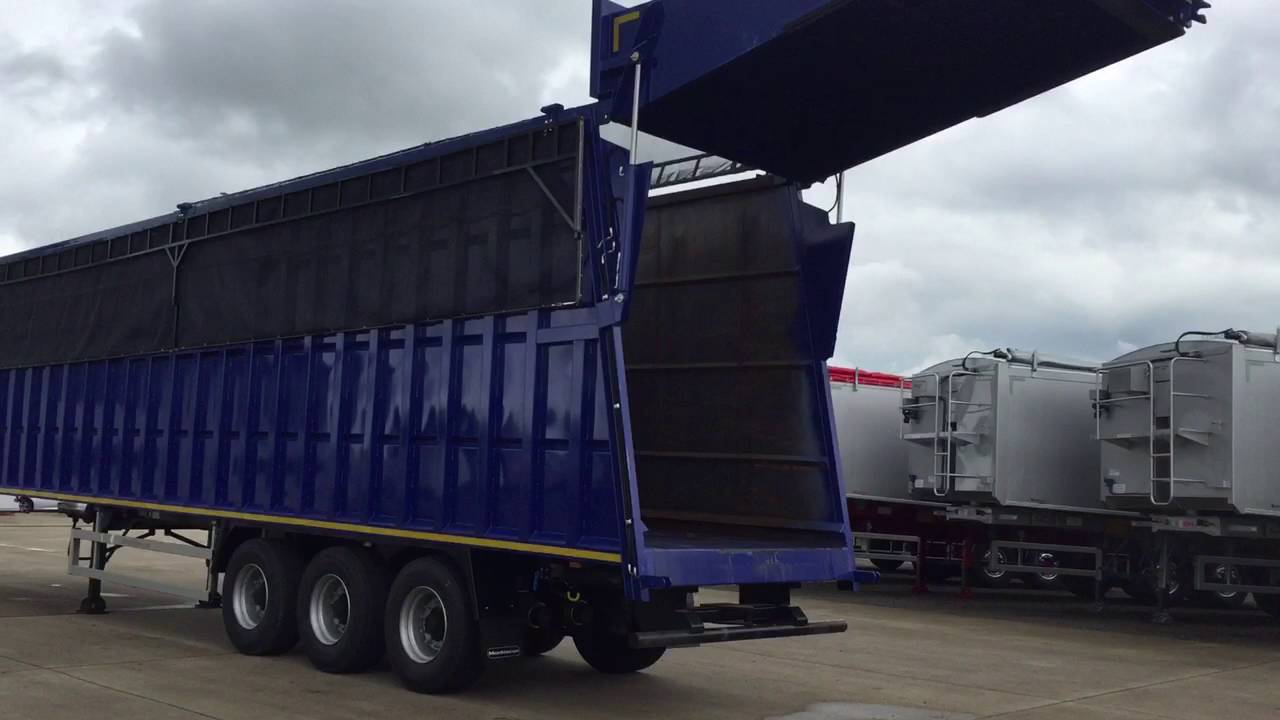 New 2016 Montracon Ejector Steel Body Trailer - YouTube