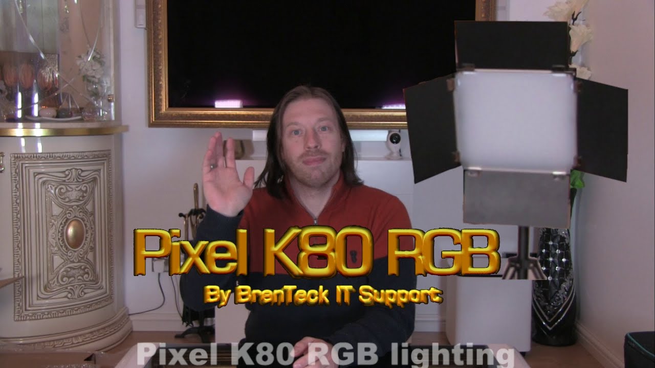Pixel K80 RGB Lights Unboxing setup and review - YouTube