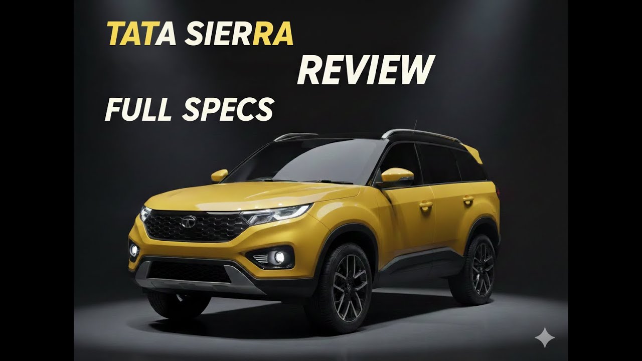 New Tata Sierra Base Model 2025: On Road Price, Features, Specs, and 19 ...