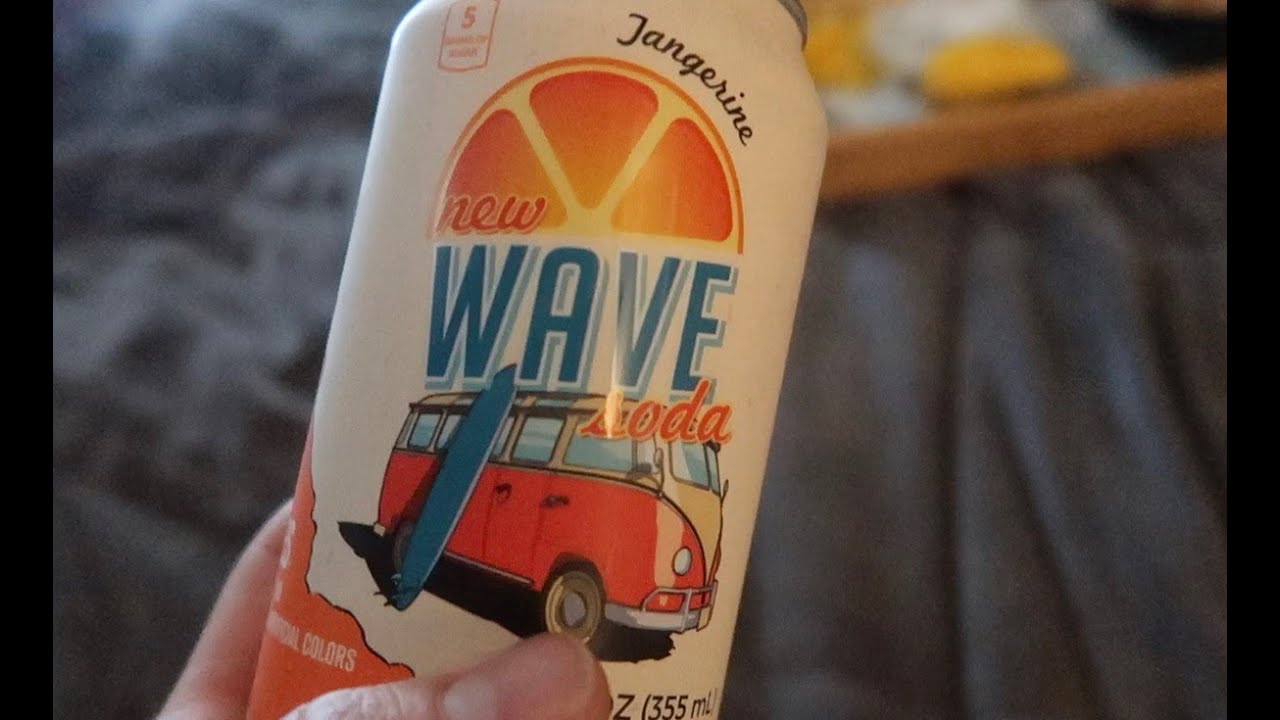 New Wave Soda Review (tangerine) - YouTube