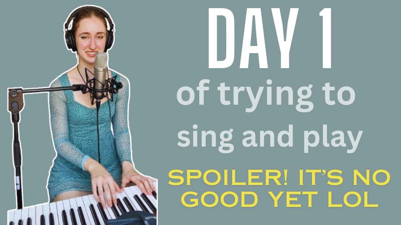 Day 1 of trying to sing and play | PURE IMAGINATION - YouTube