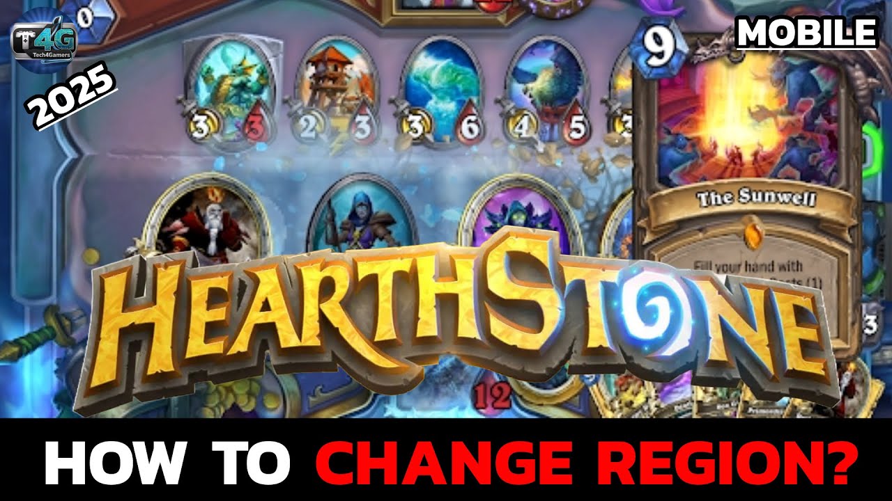 How to Change Your Region in Hearthstone? Switch Region in Hearthstone ...