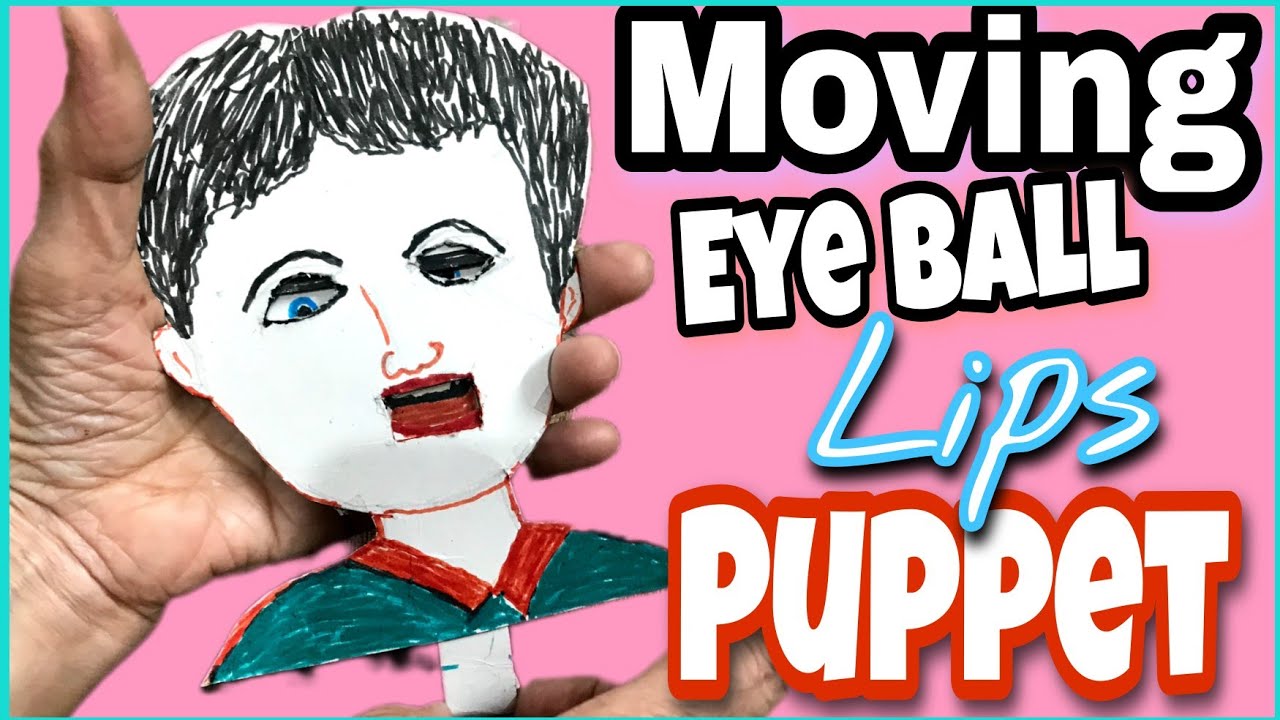 Moving Eye Ball, Lips & Blinking Eye Toy Puppet | Eye Sight Movement ...