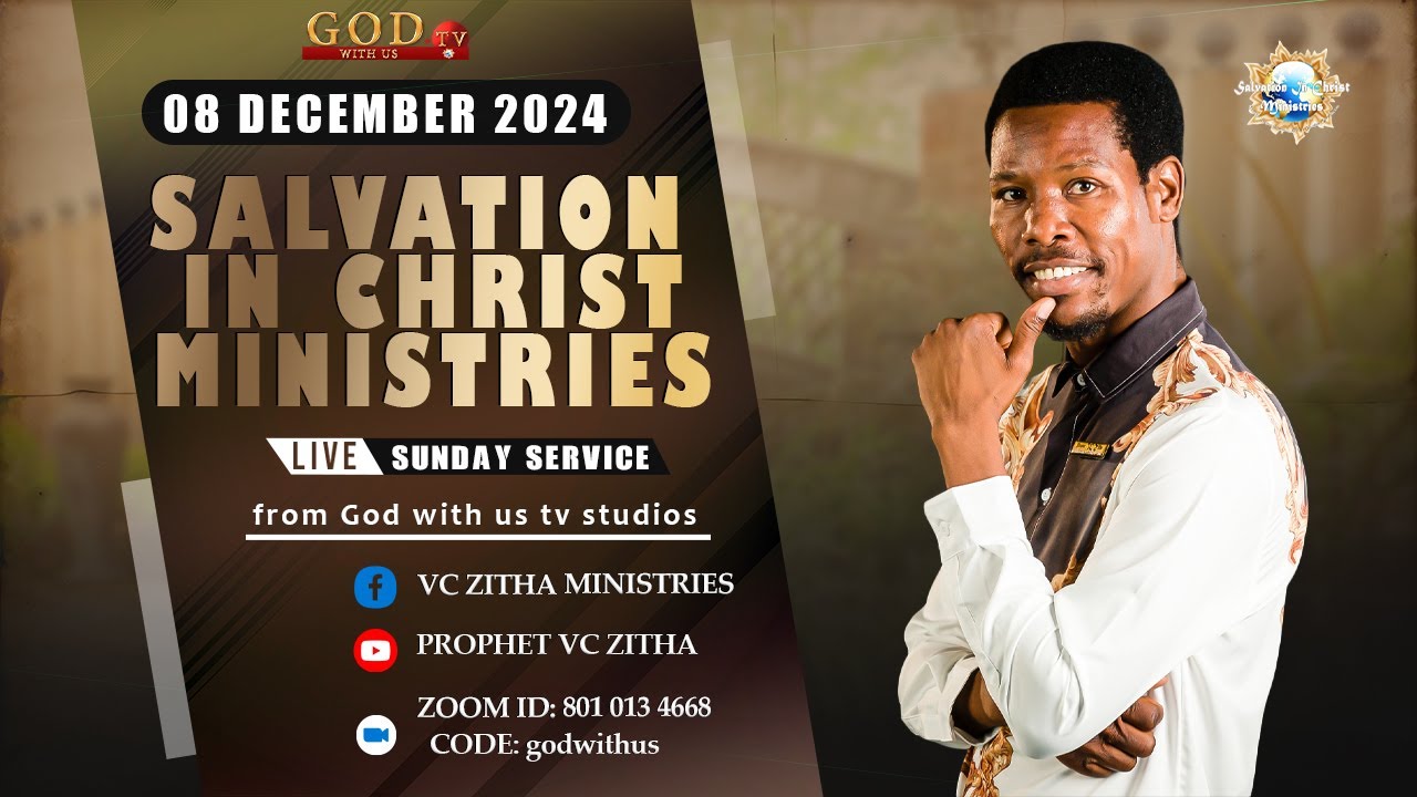 YOU ARE WATCHING THE LIVE SUNDAY SERVICE WITH PROPHET VC ZITHA 08 ...