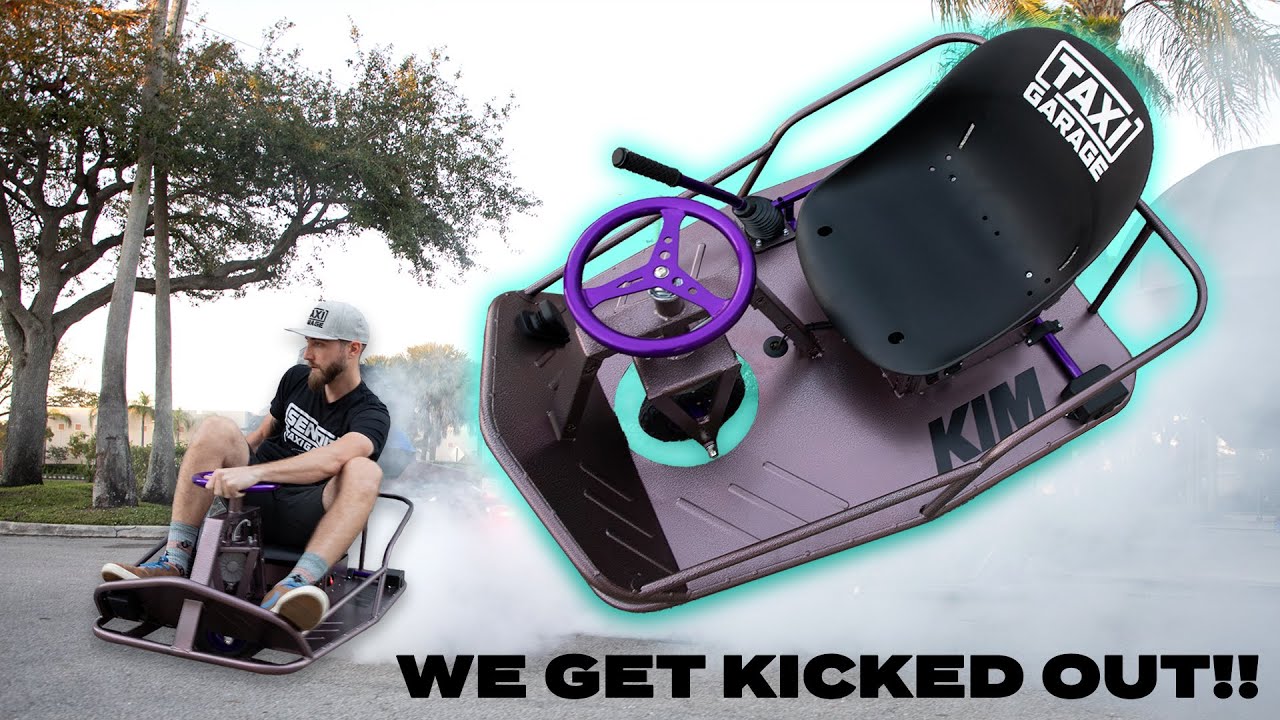 Stage 3 XL Crazy Cart gets us kicked out for sending it too HARD! - YouTube