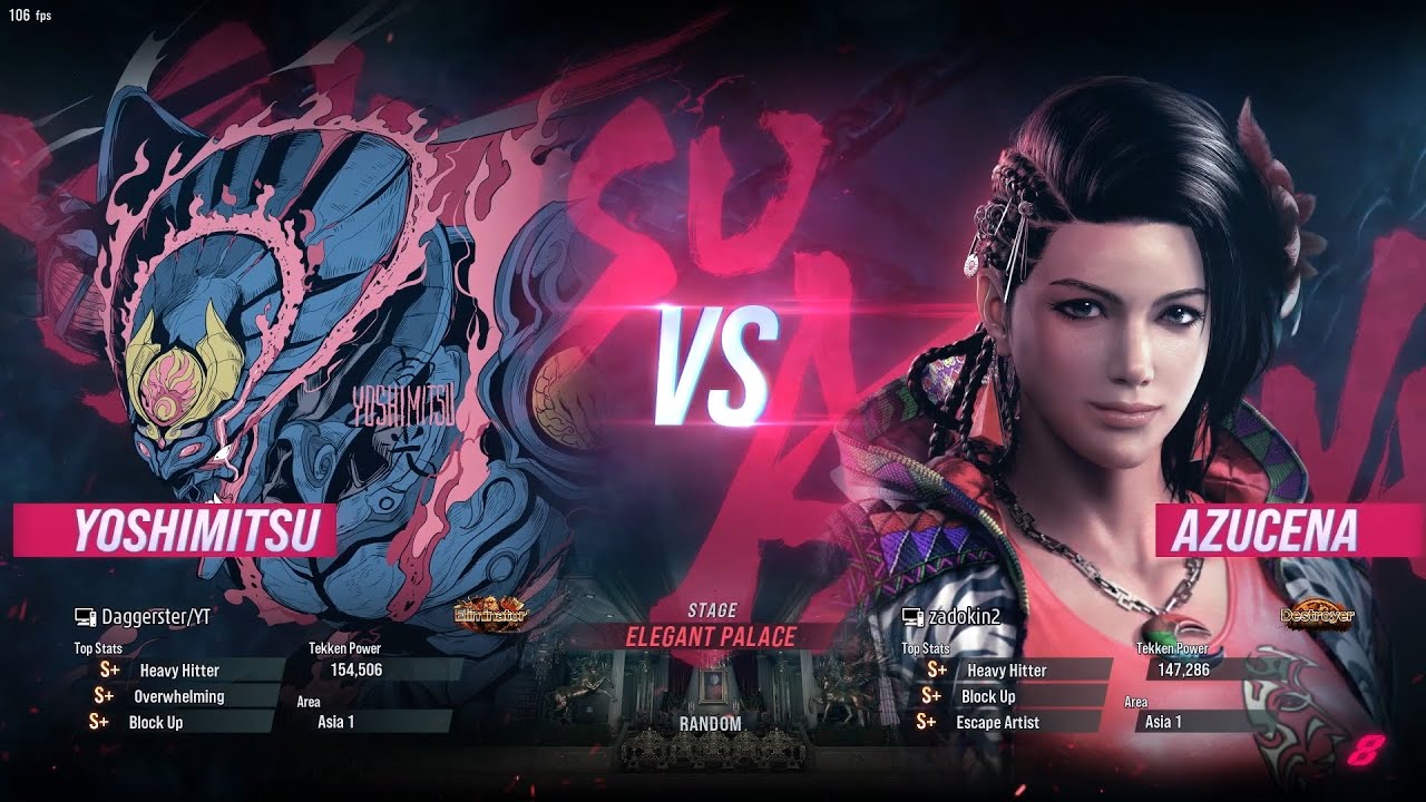 Azucena can't face my Yoshimitsu - Tekken 8 rank match - YouTube