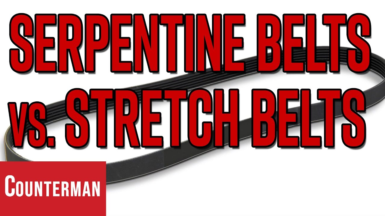 Serpentine Belts vs Stretch-Fit Belts - YouTube