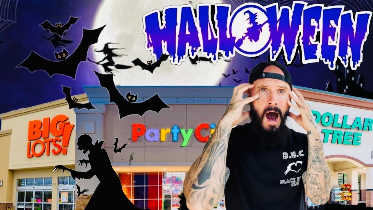 NEW HALLOWEEN ITEMS AT Big Lots, Party City and Dollar Tree! 🎃🖤 - YouTube