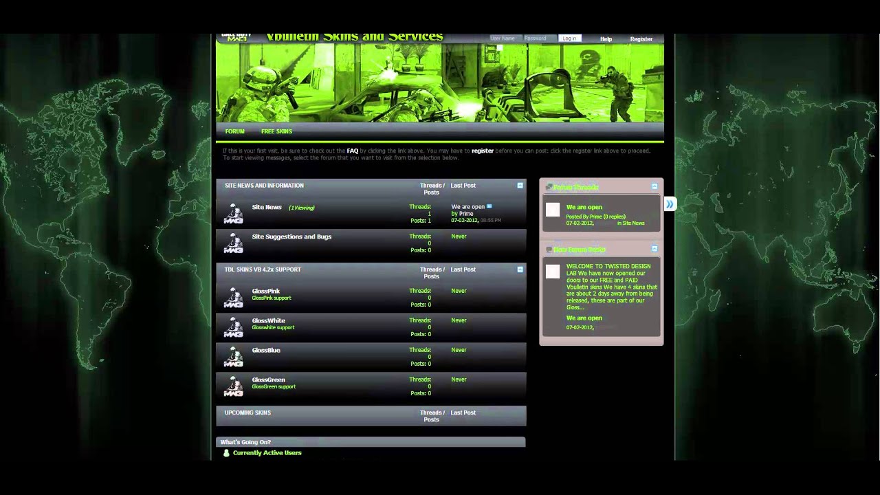 FREE VBULLETIN 4.2.X SKIN - YouTube