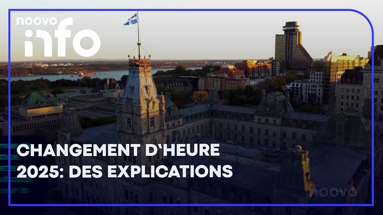 Heure avancée 2025: des explications - YouTube