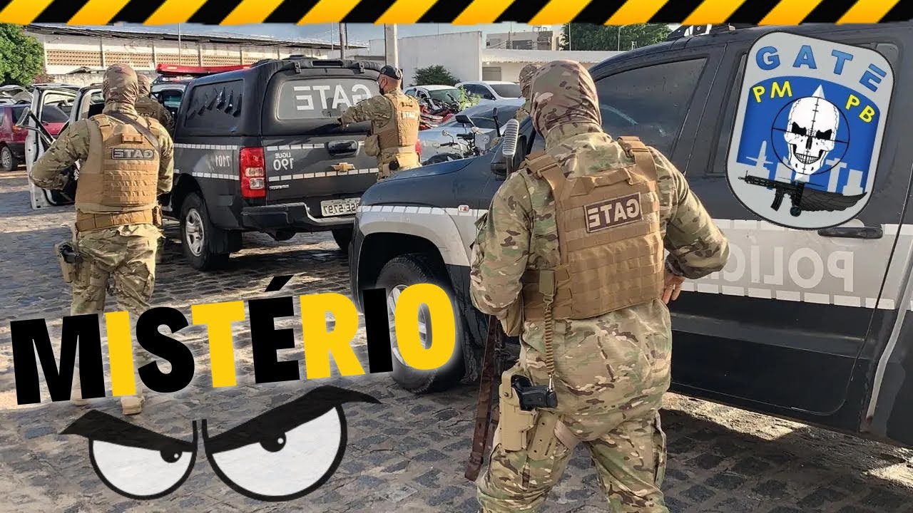 GATE PMPB | GRUPAMENTO DE AÇÕES TÁTICAS ESPECIAIS/GROUPING OF SPECIAL ...