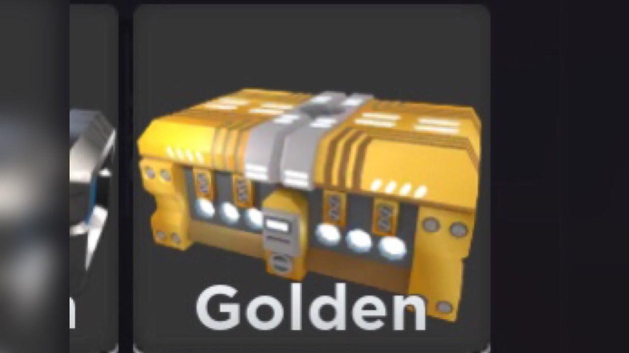 GOLDEN CRATE OPENING - YouTube