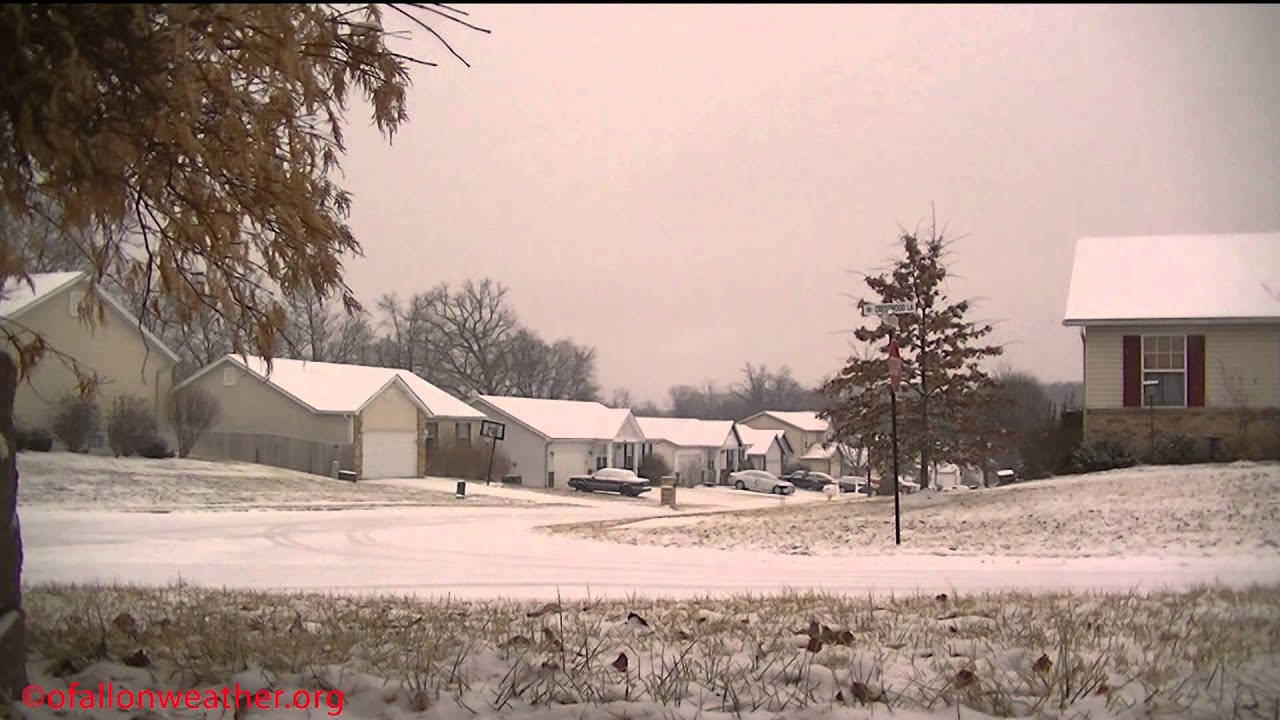 2/4/2014 St. Louis Snowstorm Time-lapse - YouTube