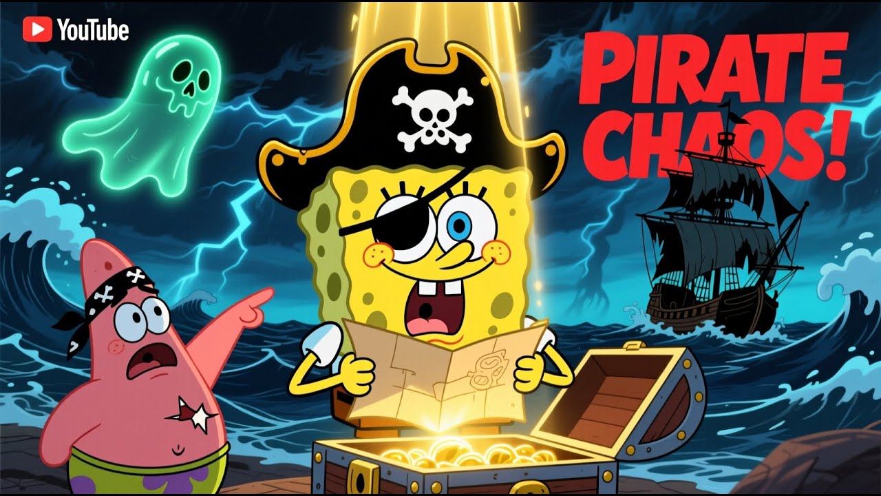 Ahoy! Every SpongeBob Pirate Moment Ever 🏴‍☠️ | Full Epic Cartoon ...