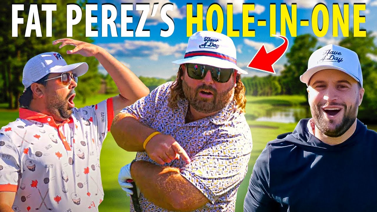 Fat Perez's storming Hole-In-one | Top 15 Golf Shots of the Week - YouTube