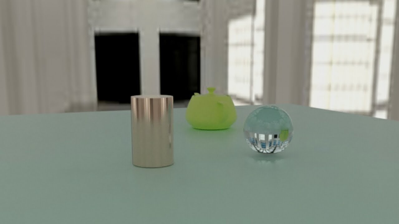 ART Render 3D MAX 2018 Tutorial - YouTube