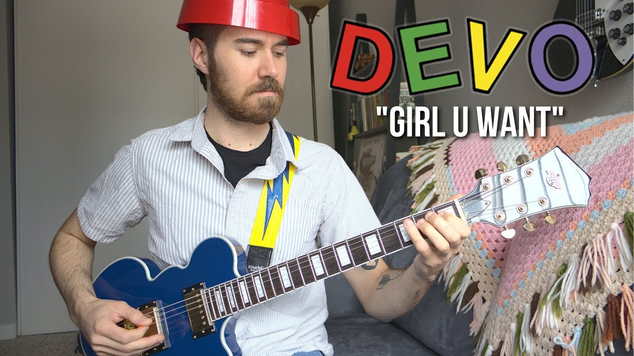 DEVO - "Girl U Want" Guitar Cover - Eastwood DEVO Cloud Guitar Demo ...