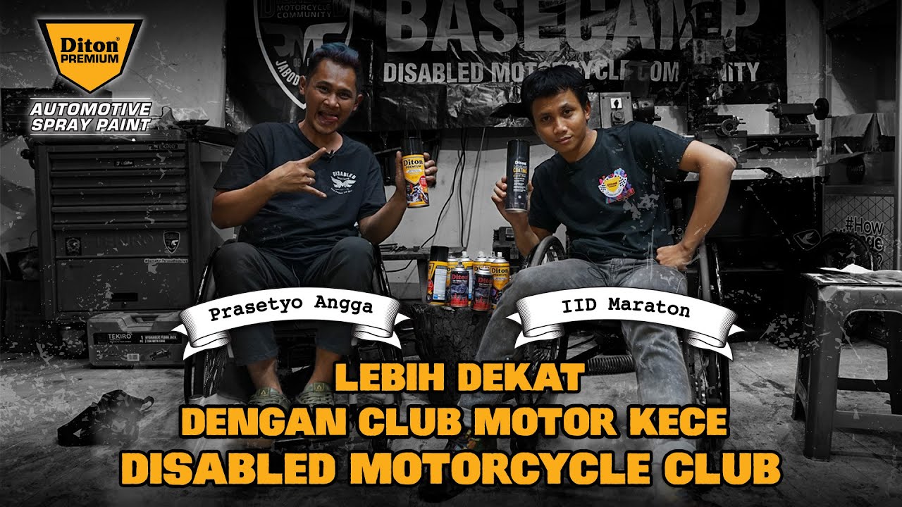 NGOMONGIN MOTOR BARENG DISABLED MOTORCYCLE CLUB | DITON PREMIUM X IID ...