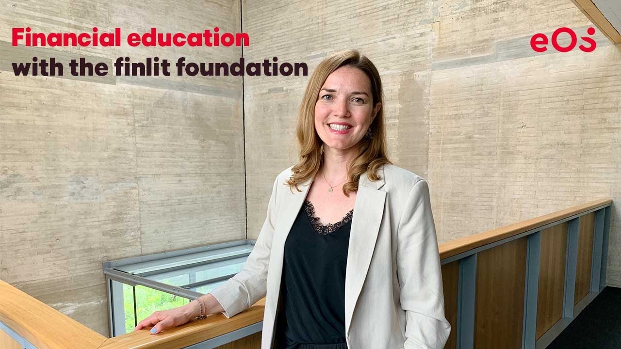 Financial education with the finlit foundation and EOS - YouTube