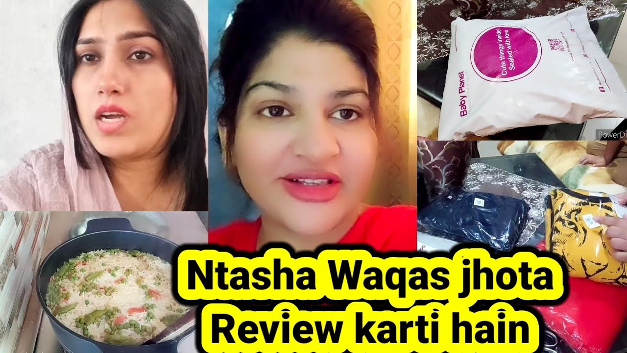 Ntasha Waqas jhota review deti hain mery paisy barbad Hogy ap k b na hu ...