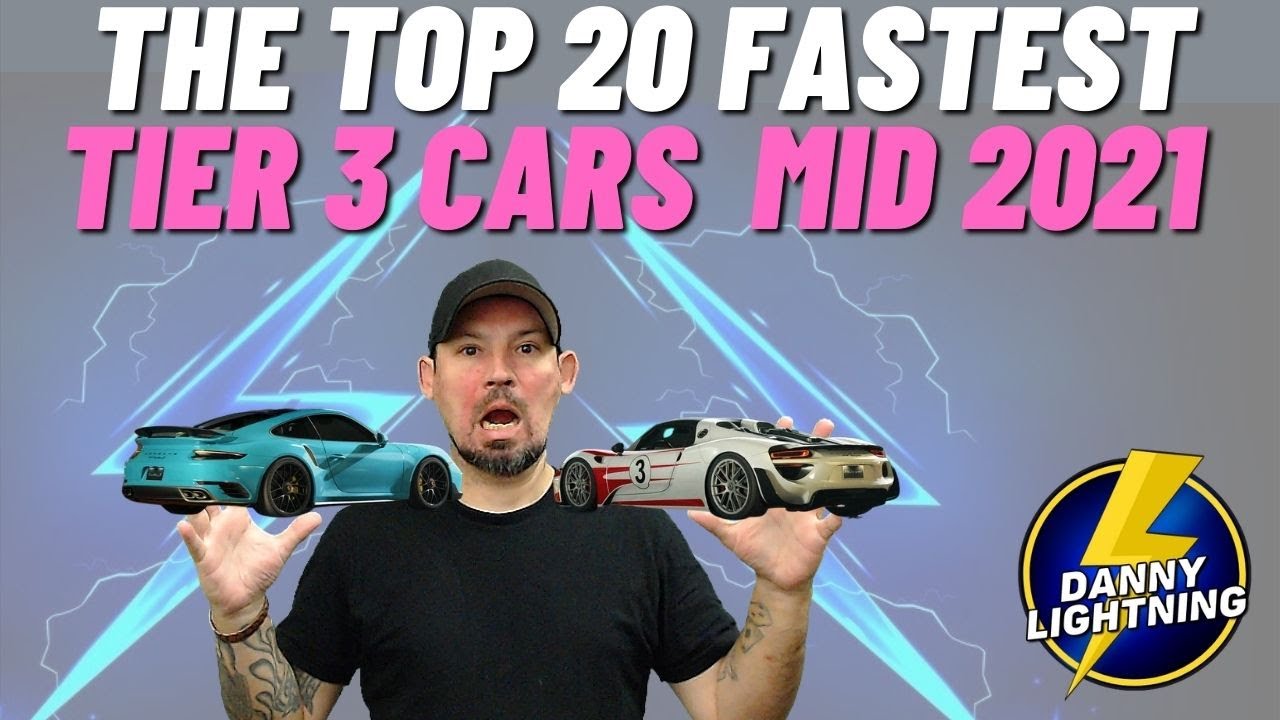 CSR2 top 20 fastest Tier 3 cars mid 2021 - YouTube