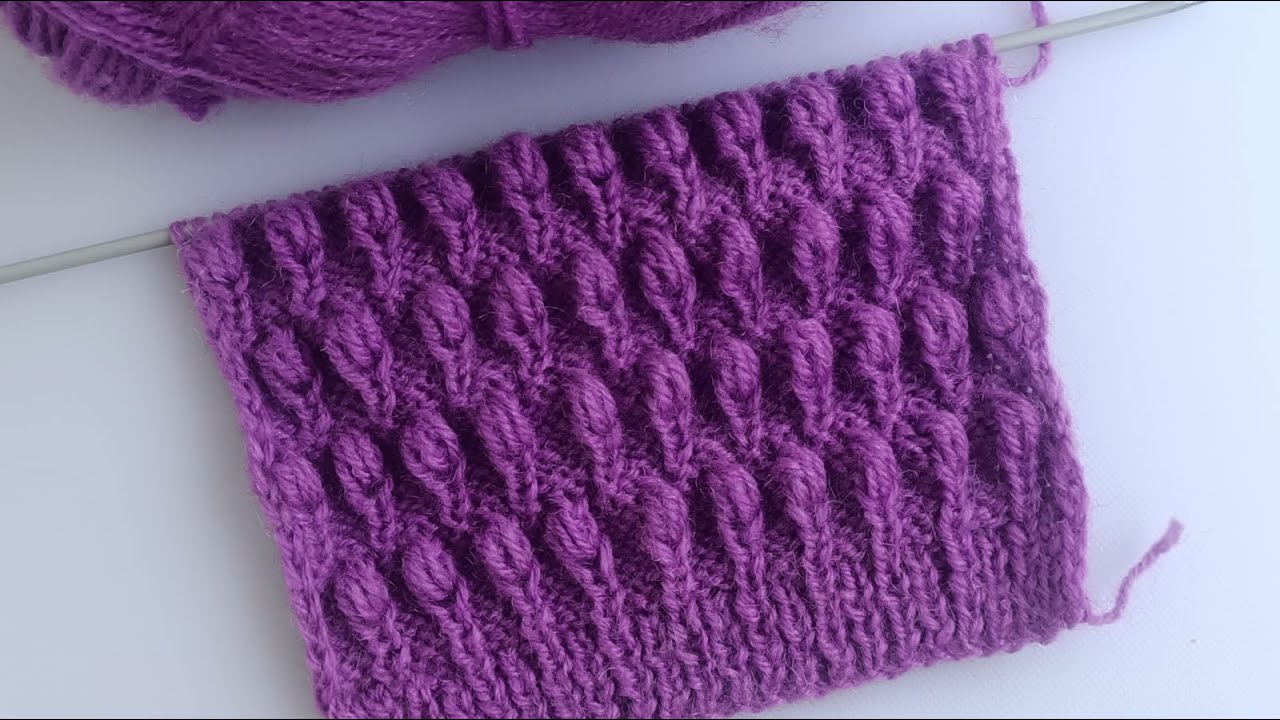 Super Easy,Super Fast Knitting Design - YouTube