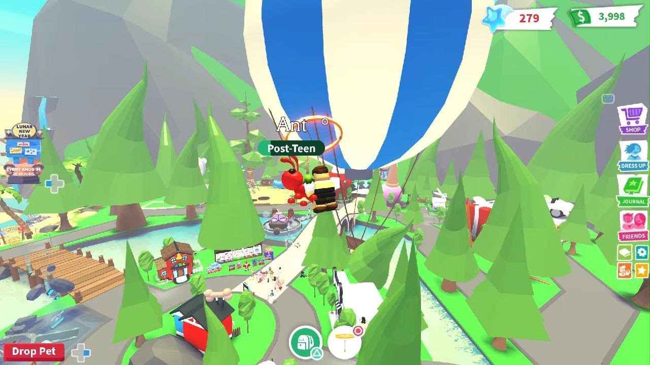 Roblox Adopt Me Lunar New Year Moon Gameplay - YouTube