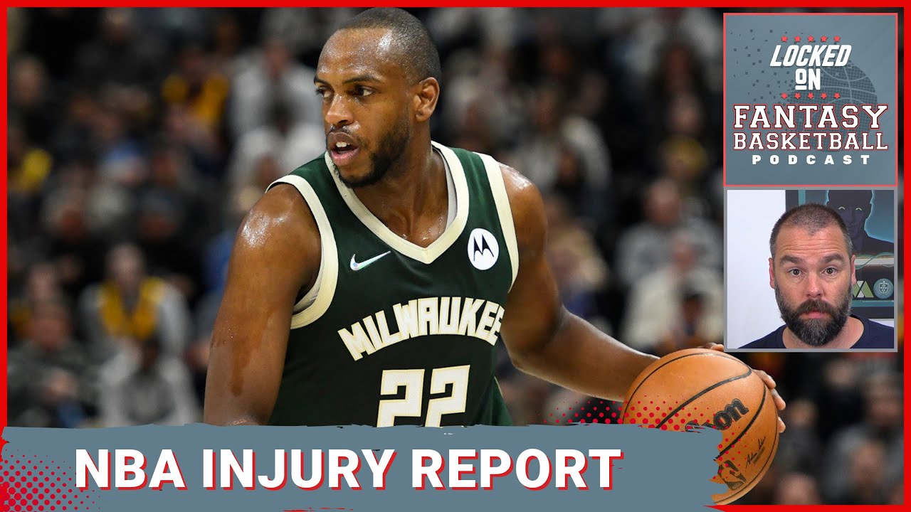 NBA Injury Update | Brace For More Khris Middleton Absences | NBA ...