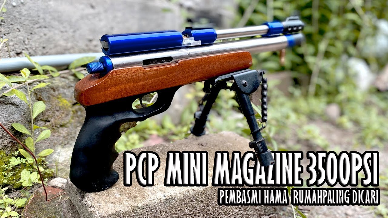 PCP MINI MAGAZINE OD 27 ||MONEL 3500PSI TEBAL 3mm 850FPS PALING DICARI ...
