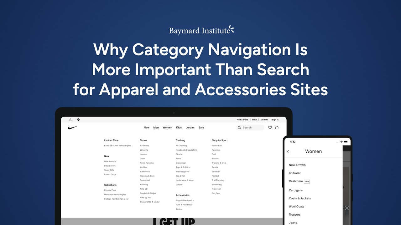 Why Category Navigation Is More Important Than Search for Apparel and ...