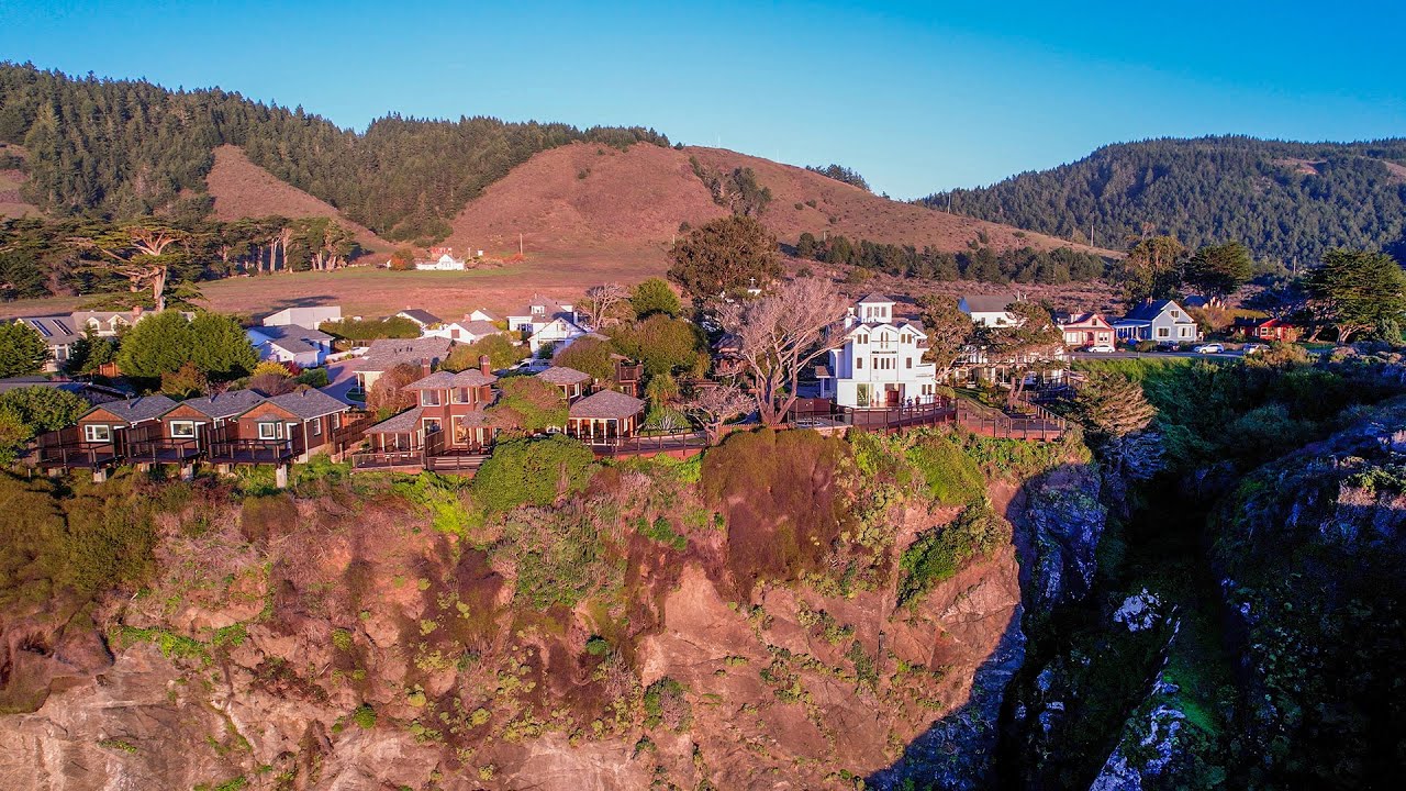 Sacred Rock Inn Sunset & Sea On The Mendocino Coast - YouTube