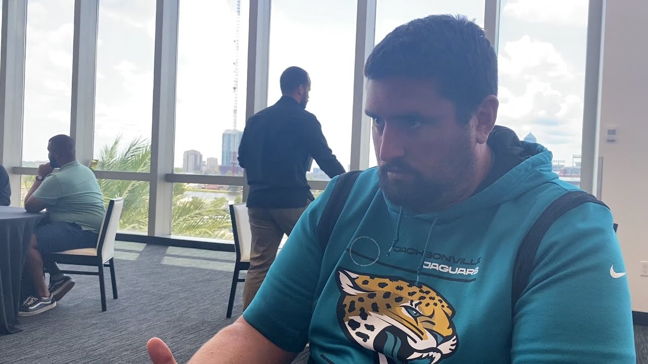 WATCH: Jaguars OL coach Phil Rauscher's media availability - YouTube